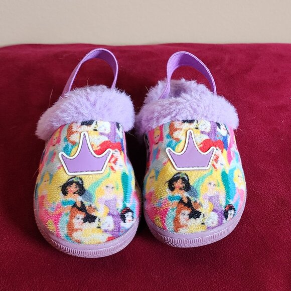 Disney | Shoes | Disney Princess Slipper Baby Girls Slipon With Strap ...